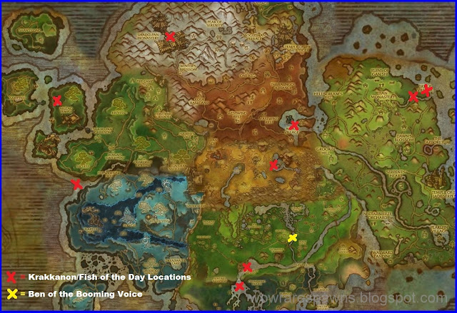 WoW Rare Spawns: Fishin' for Rares: Krakkanon