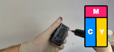 Begini √ cara mengisi tinta warna printer canon mp287 - Gerbang-komputer