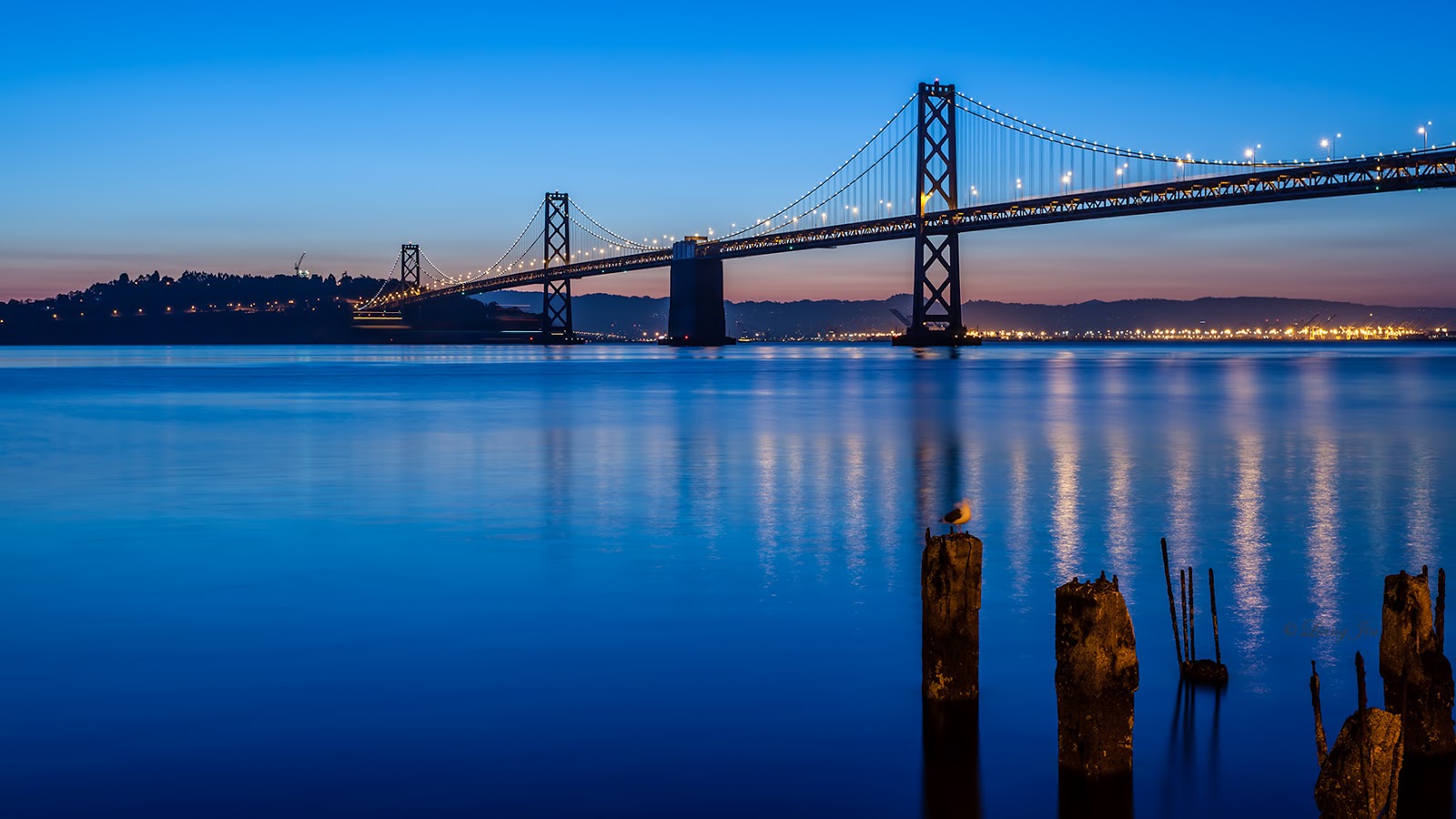 See What I See: Sun rise at Bay Bridge San Francisco