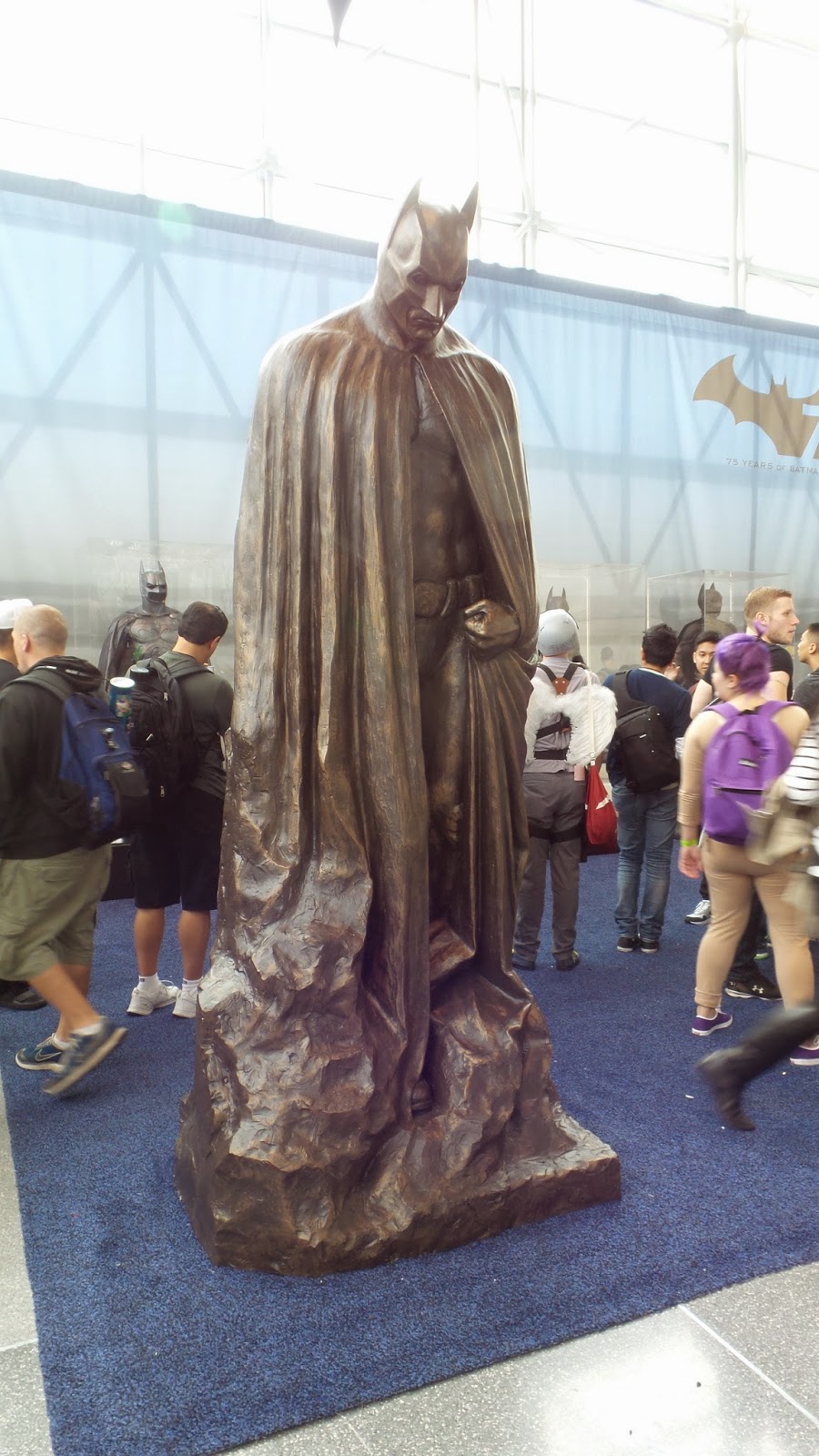 Fashion and Action: Batman 75th Anniversary Movie Costume Display at NYCC