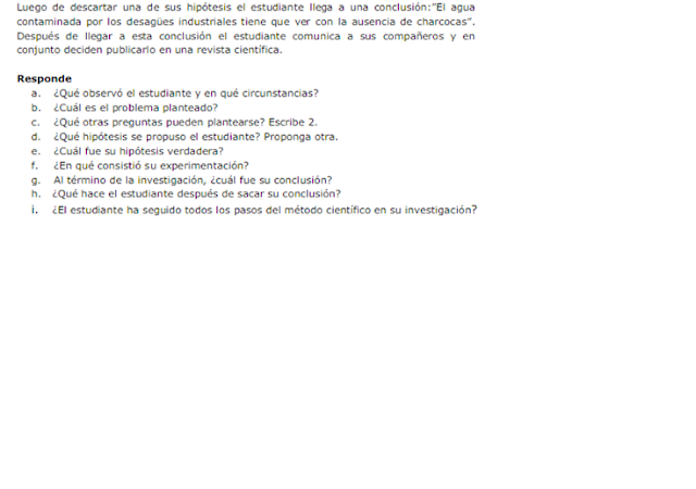 GRADO OCTAVO: METODO CIENTIFICO