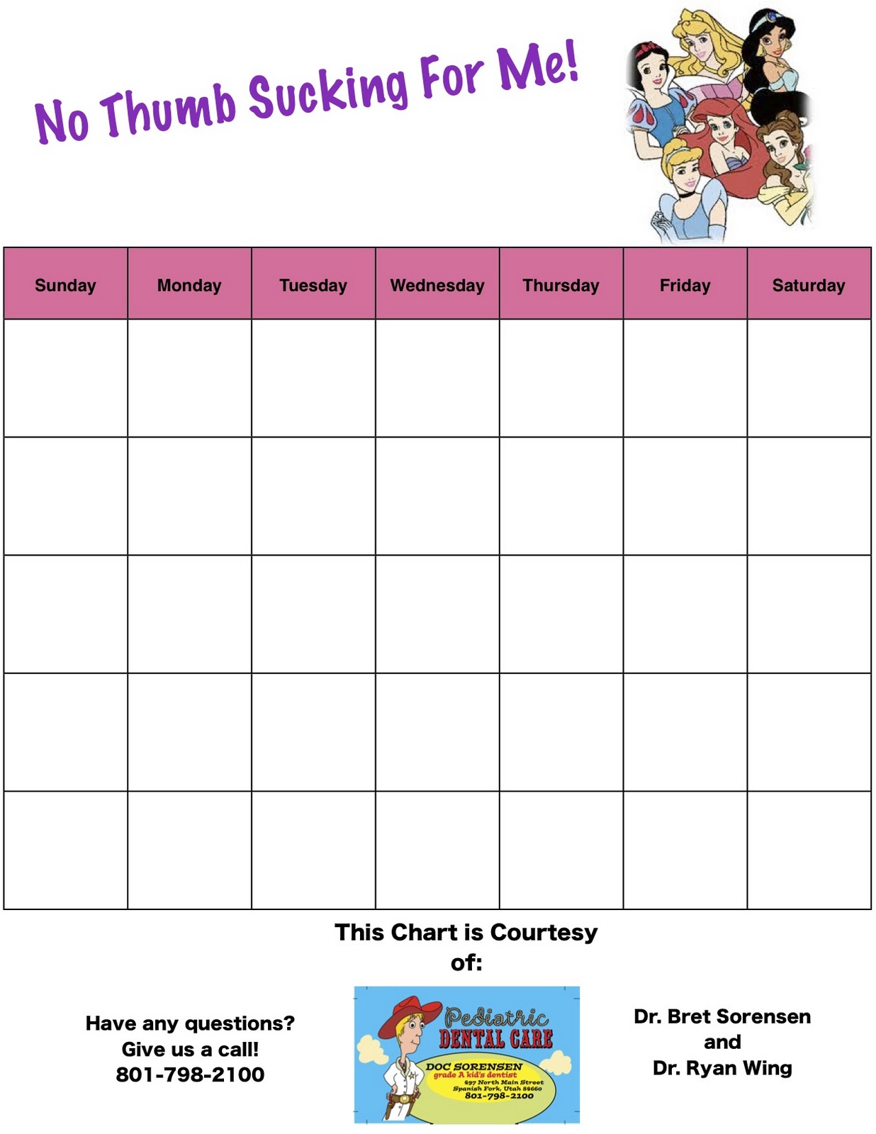 The Kid Dentist: Motivational Charts