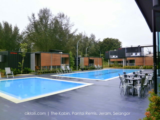 Percutian di The Kabin, Pantai Remis, Jeram, Selangor | Hotel Kontena