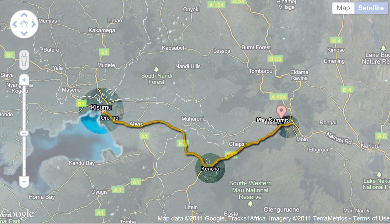 +Ke: Sh15bn Mau Summit-Kericho-Kisumu road upgrade