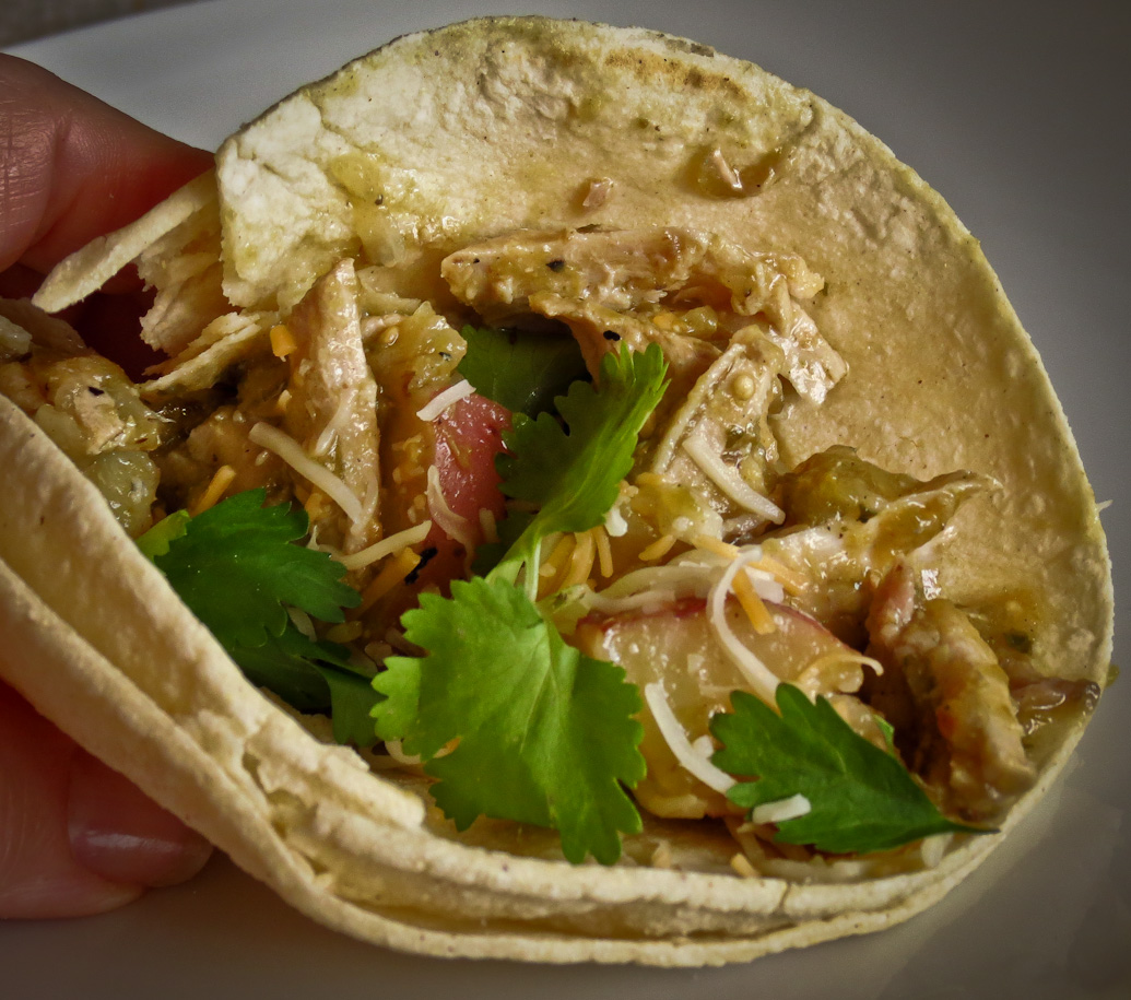 OnTheMove-In the Galley: Tomatillo Pork Tinga