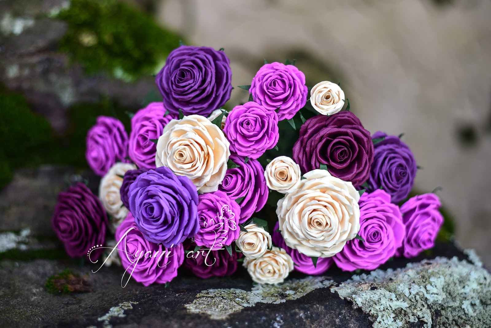 Ayani Art Paper Roses Ayani Art Paper Roses