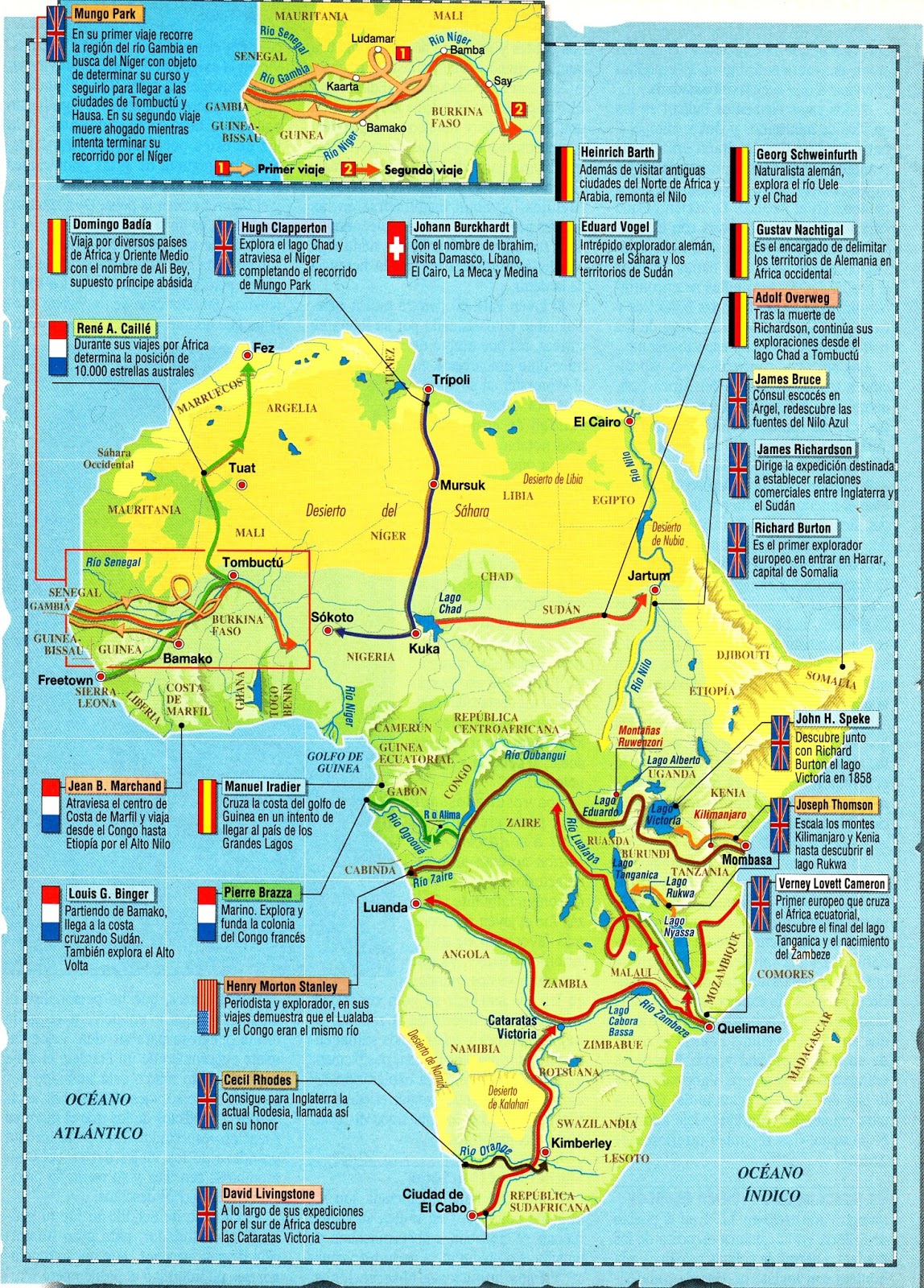 Blog de Geografía e Historia - IES Fco. de Goya: Mapa de las grandes ...