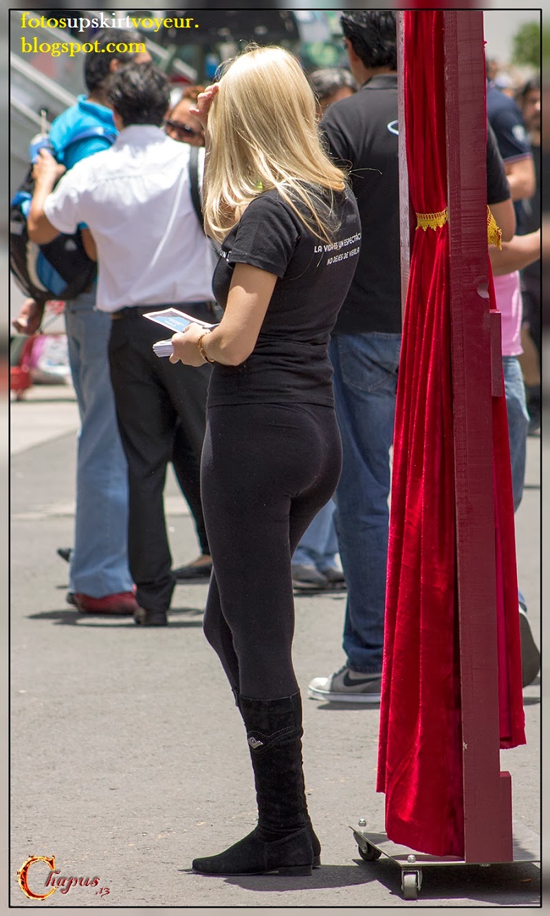 Edecanes Y Mujeres Hermosas En Calzas Leggins Mujeres Bellas Usando 4278