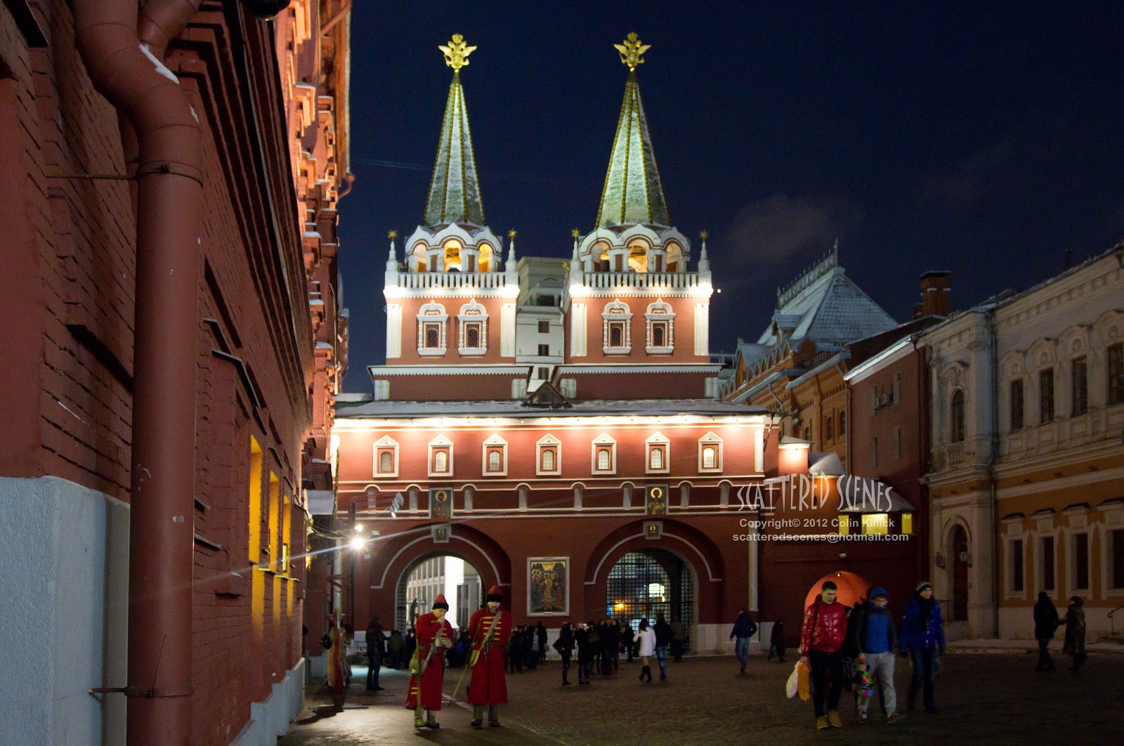 Three years in Moscow: Red Square by night