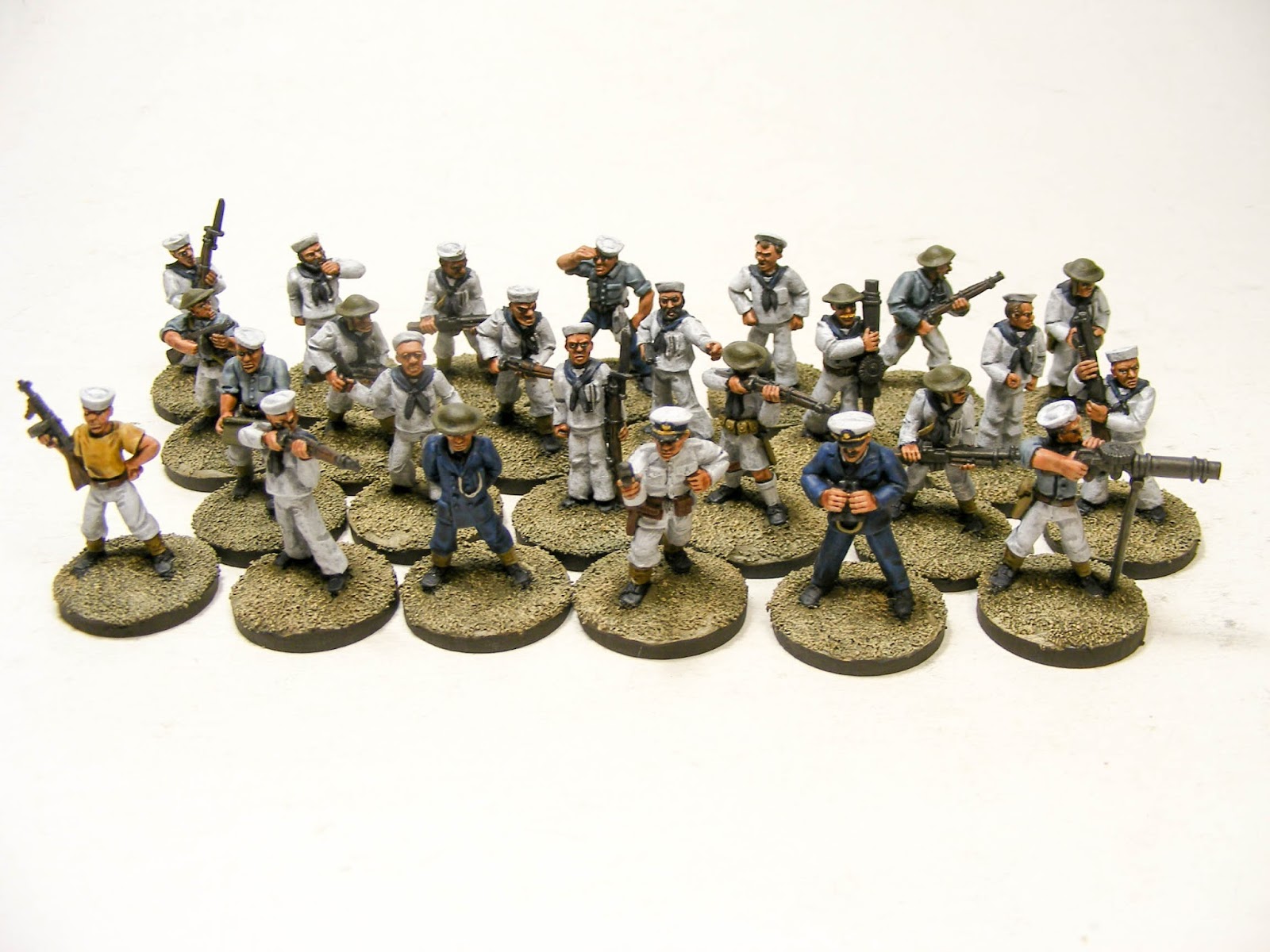 Evil Bob's Miniature Painting: 28mm Commission: Various Pulp Figures