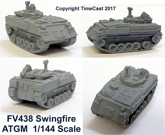 10mm Wargaming: Preview Of 10mm 1980s British Armour from Timecast