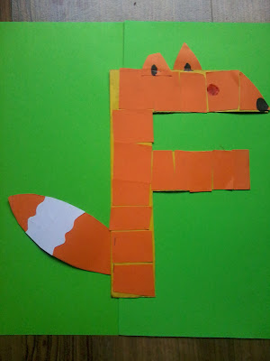 My Blooming Trilliums: English Alphabet Letter Craft (set 1)