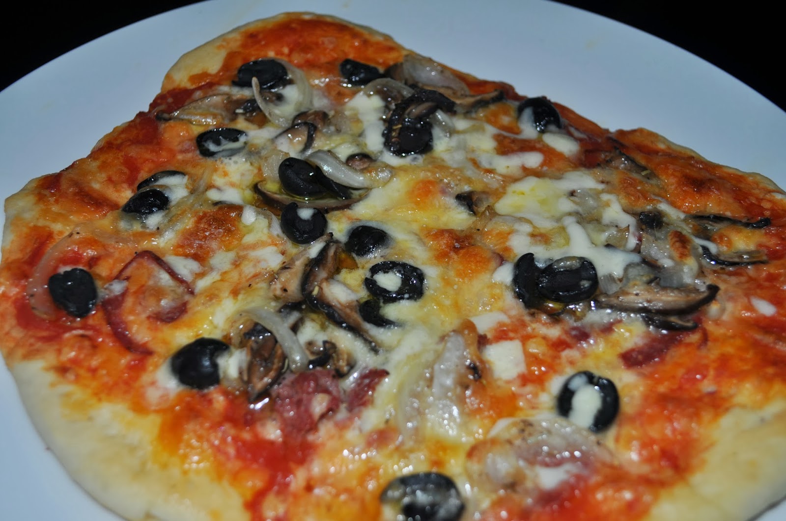 Jess-KITCHEN-Lab: Pizza Crust & Toppings Recipe