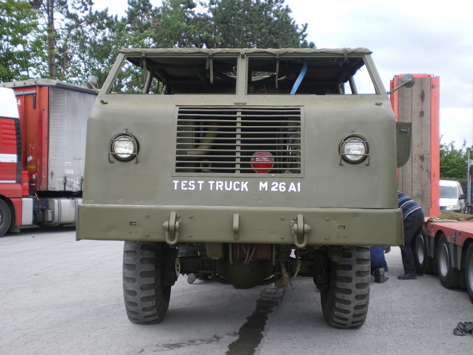 Ma Kubelwagen Lili: CELLES : Le PACIFIC M26A1