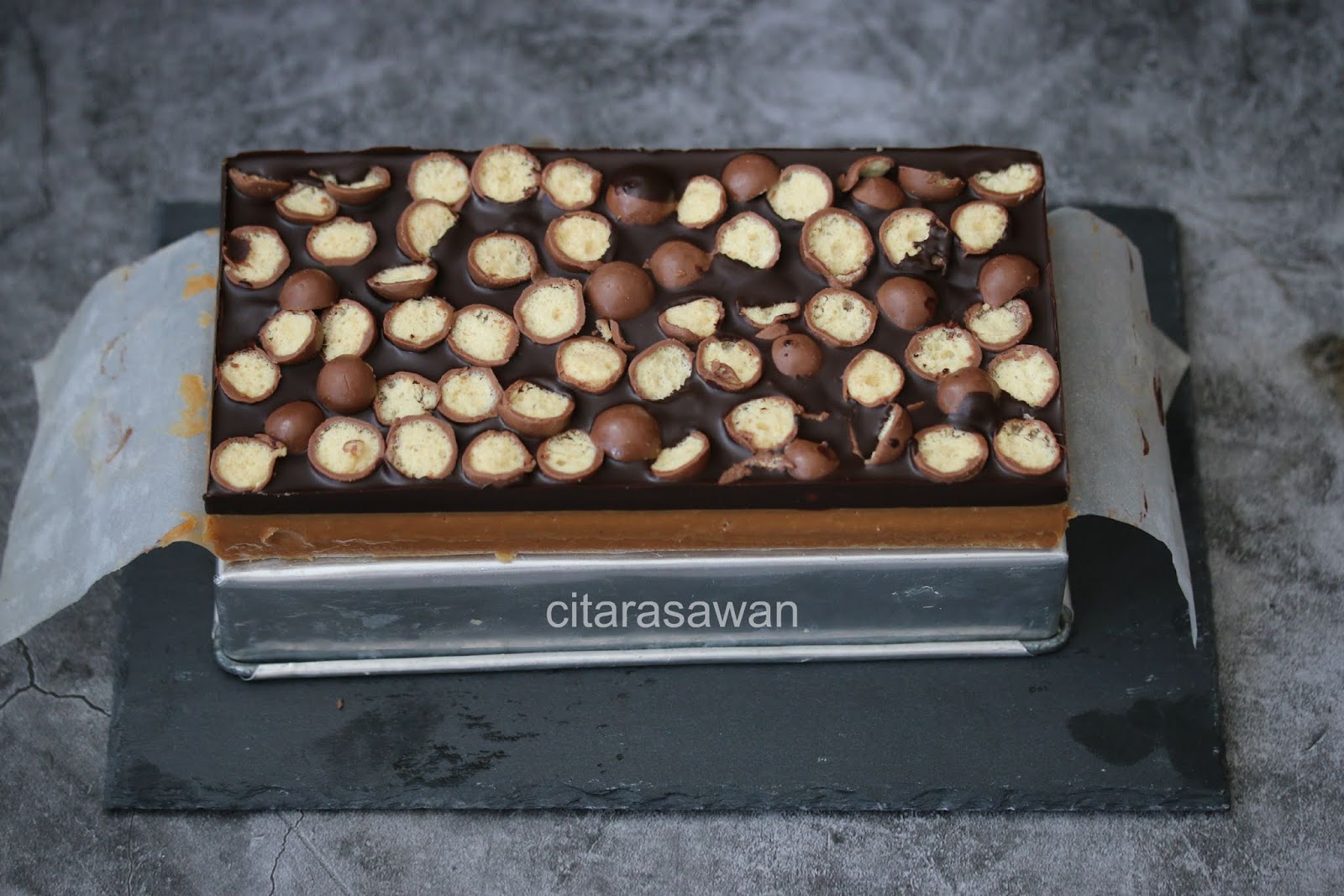 Malteser Millionaire's Shortbread ~ Resepi Terbaik