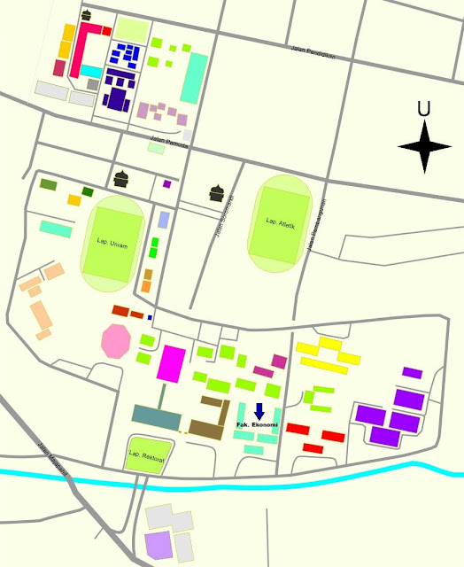 HMJ - IESP FE UNRAM: Peta Kampus Universitas Mataram/Fakultas Ekonomi