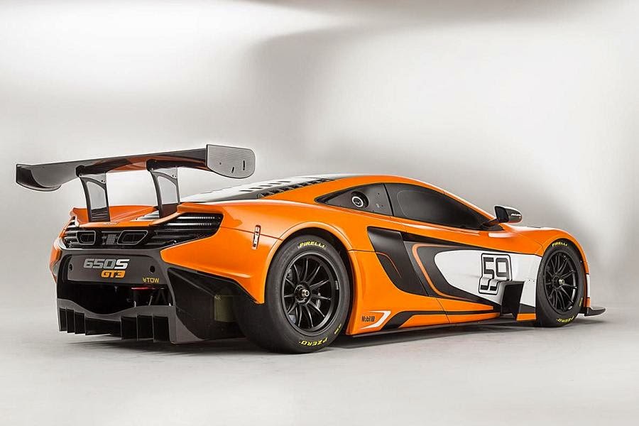 McLaren 650S GT3 shown at Goodwood - Types cars