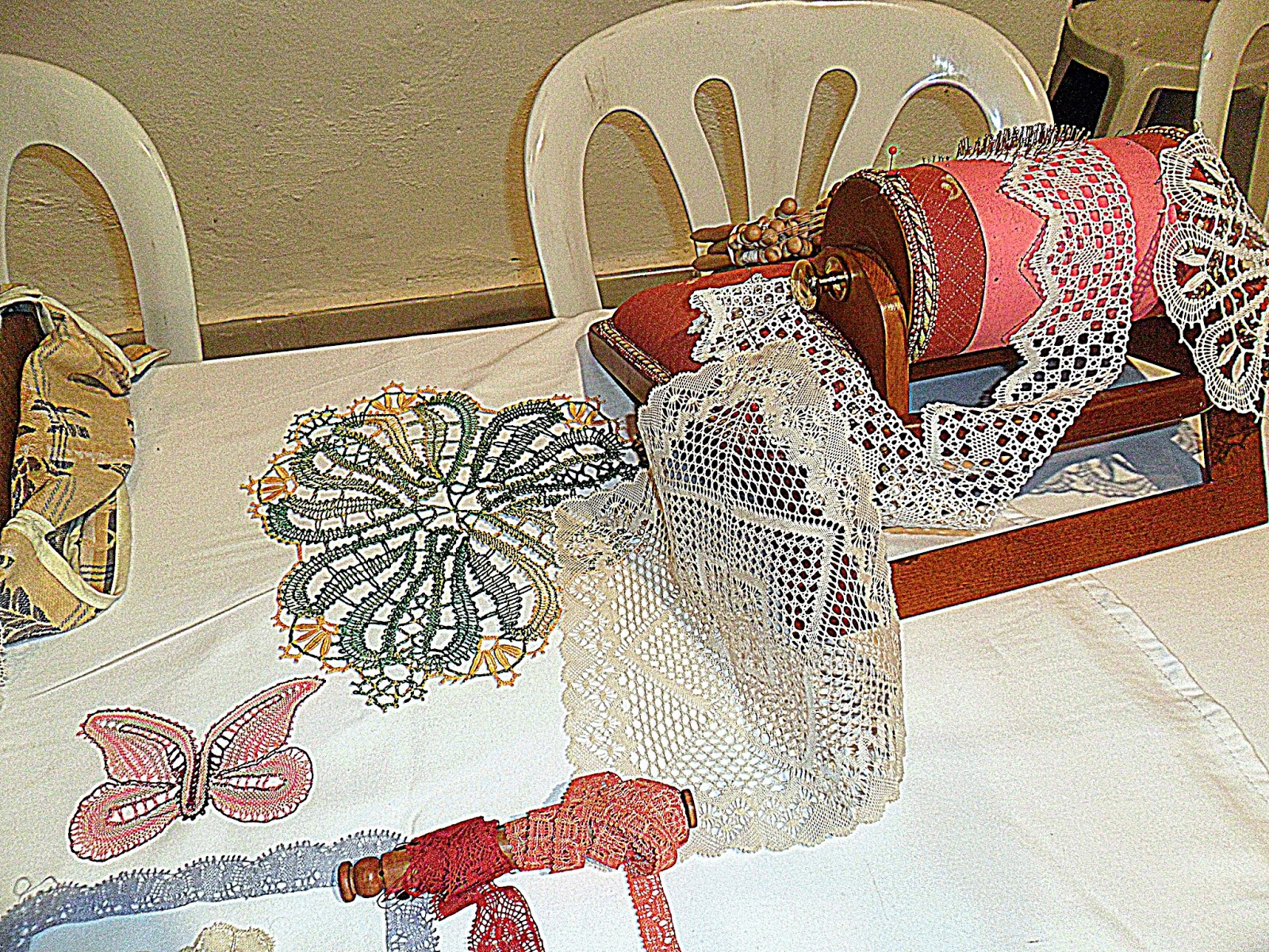 Encaje de Bolillos Rociana del Condado A.S. Encajeras Comarca de Doñana ...