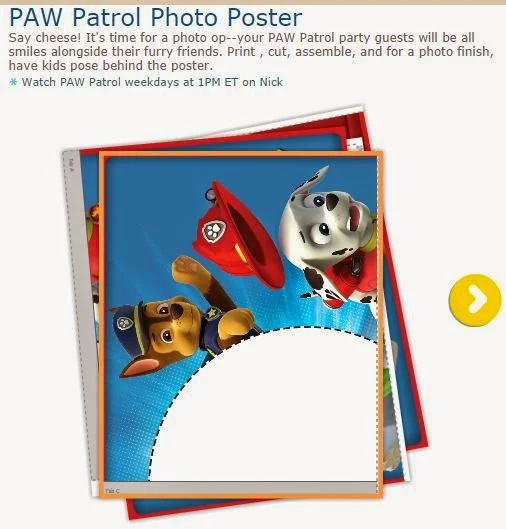 Paw Patrol: Free Printable Poster to place your photo. - Oh My Fiesta ...