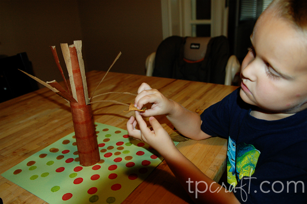 TPcraft.com: Paper Towel Roll Fall Tree