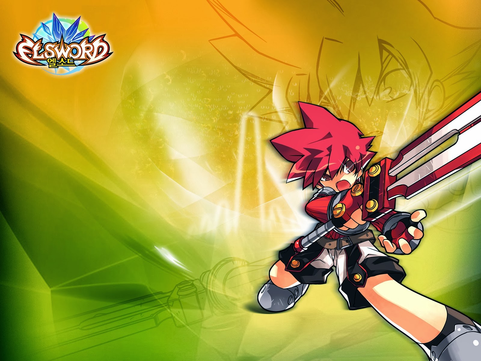 KamiNoBeniMizu Online Games: Elsword Elsword Wallpapers