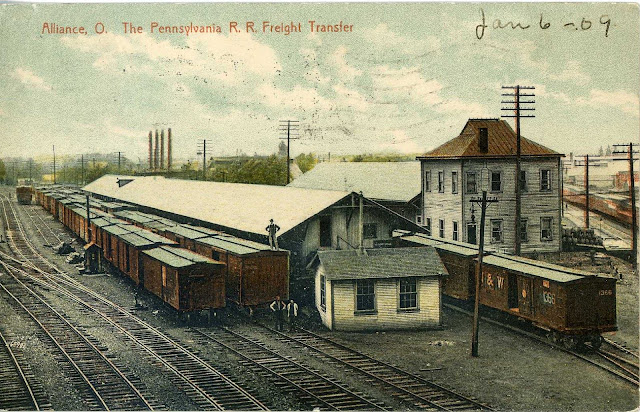 Towns and Nature: Alliance, OH: PRR's Freight House, American Steel ...