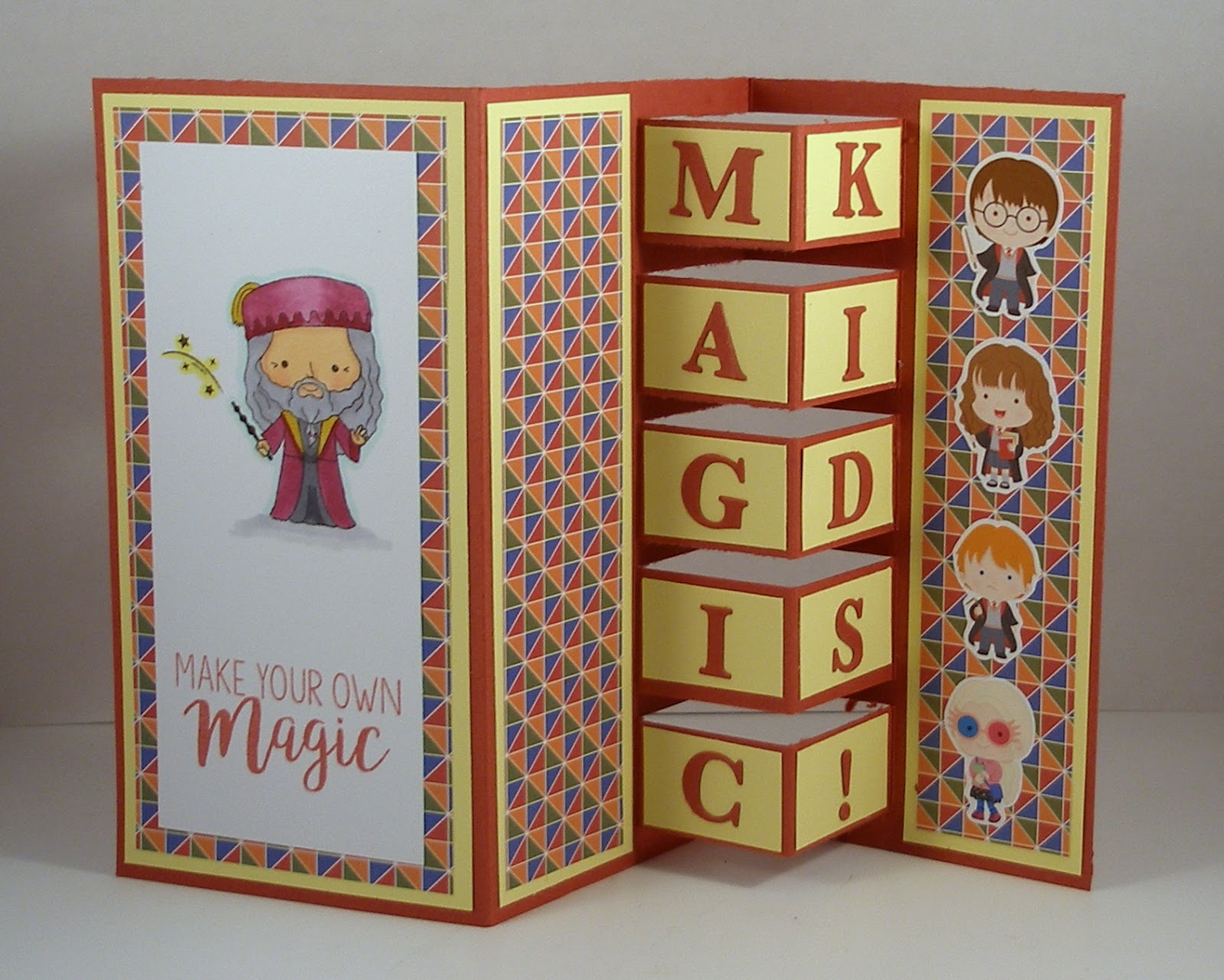 Clownmom Creations: Masters of Magic - Kindred Stamps April Release