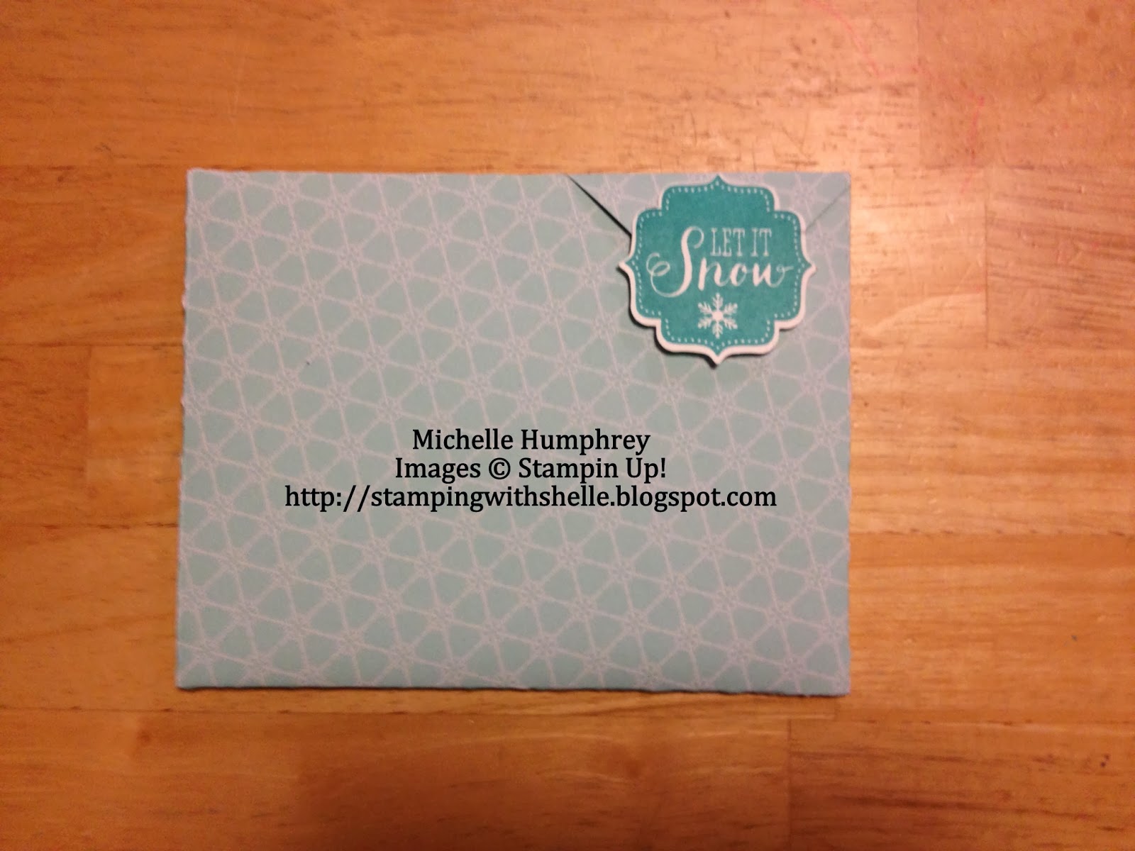 Stamping with Shelle: Magic Envelope Card