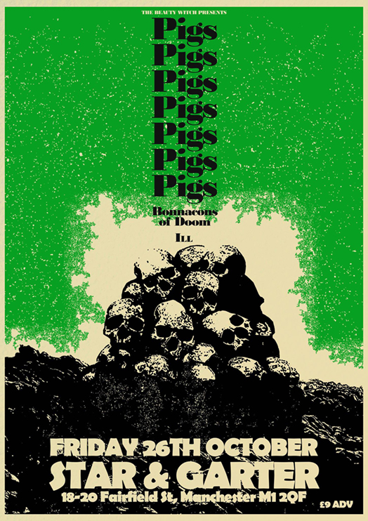 Rocket Recordings: Poster for Pigs Pigs Pigs Pigs Pigs Pigs Pigs ...