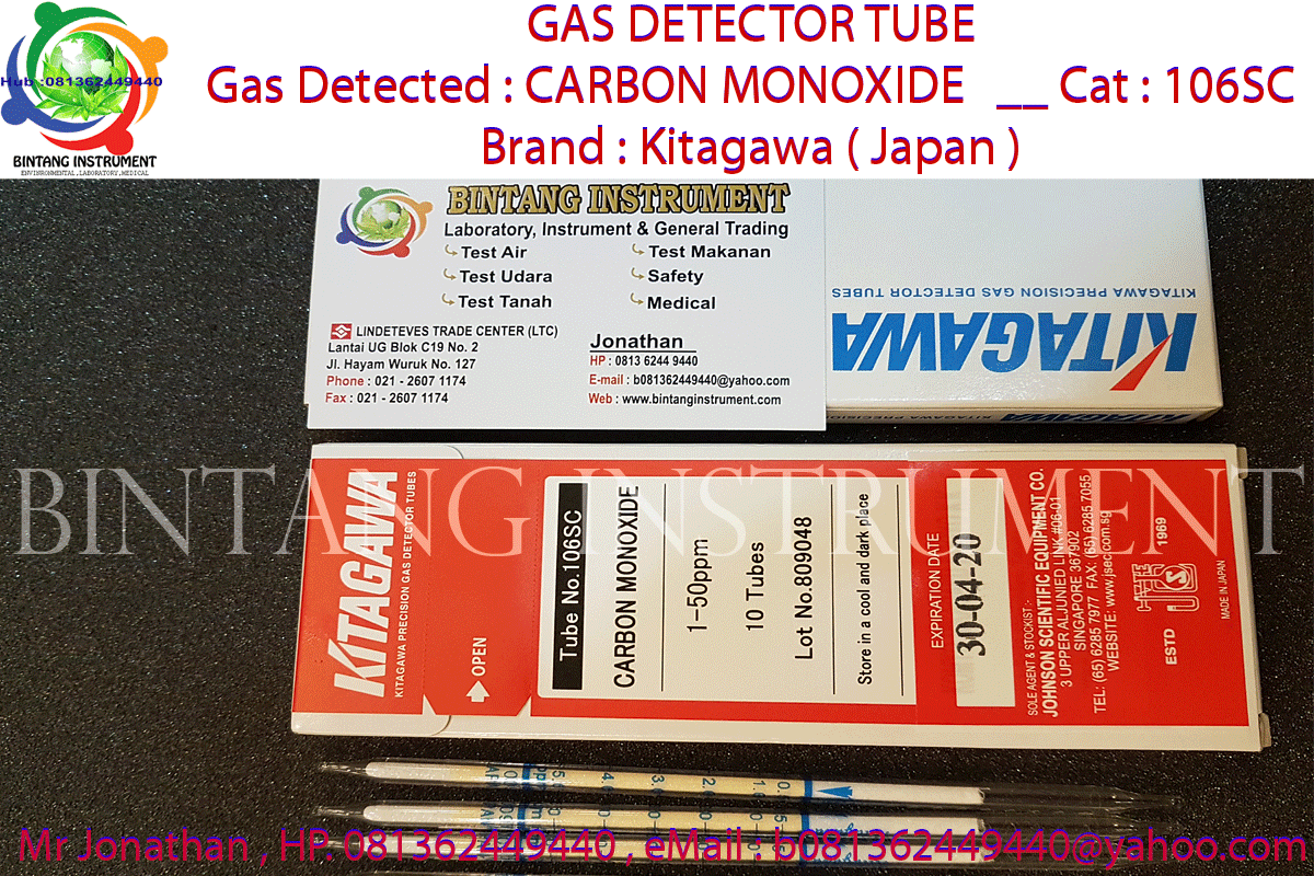.: 081362449440 Jual Kitagawa gas test tube Indonesia , Distribuor ...