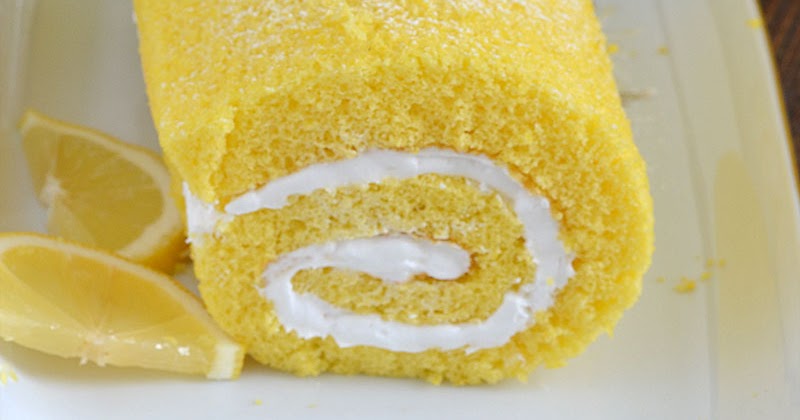 Lemon Swiss Roll - Cake Cooking Recipes