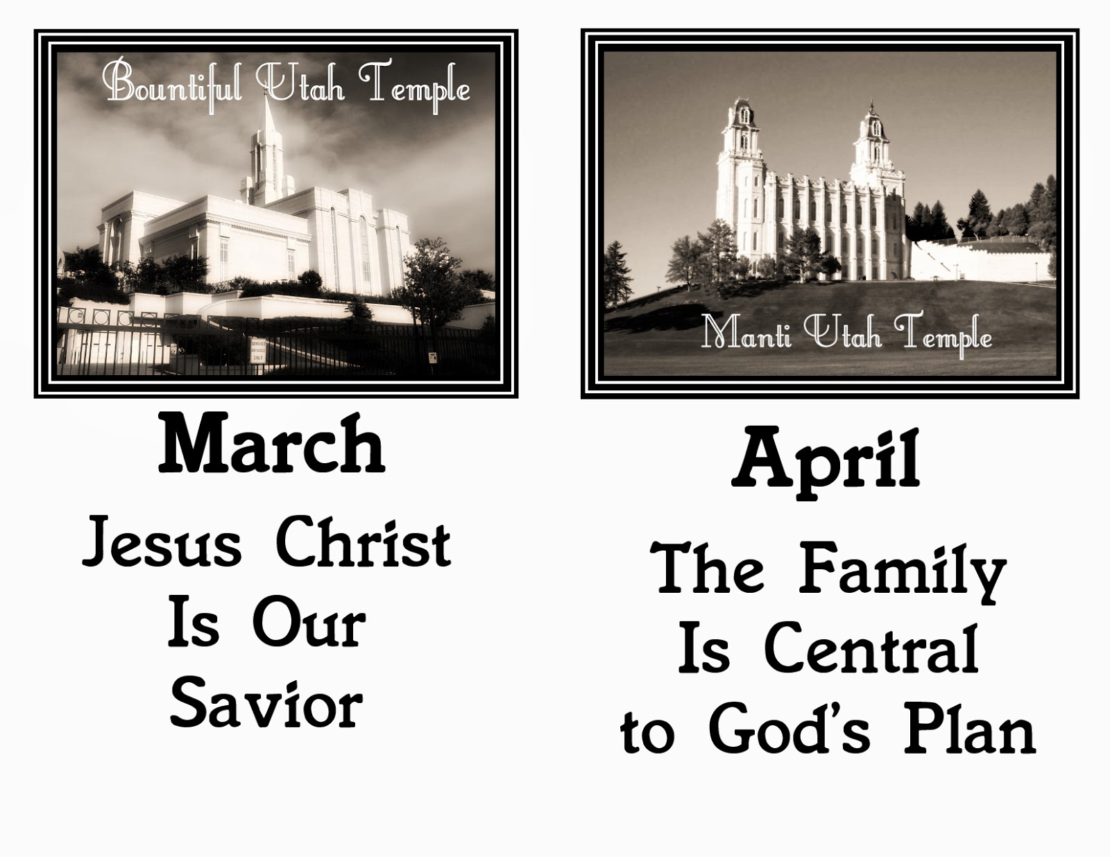 Life's Journey To Perfection: 2014 Primary Theme Families Are Forever ...