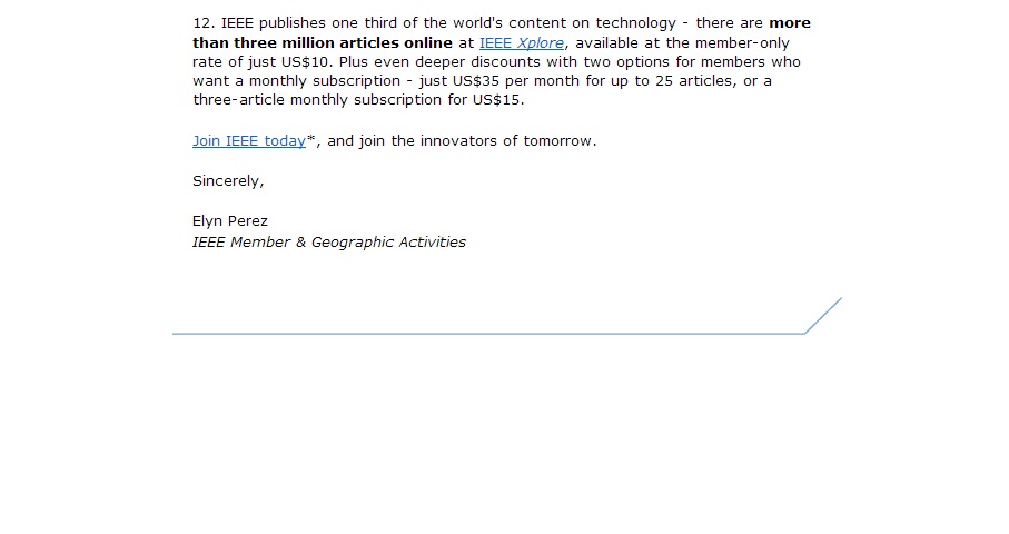 Applications: IEEE Form Completing Letter/Application