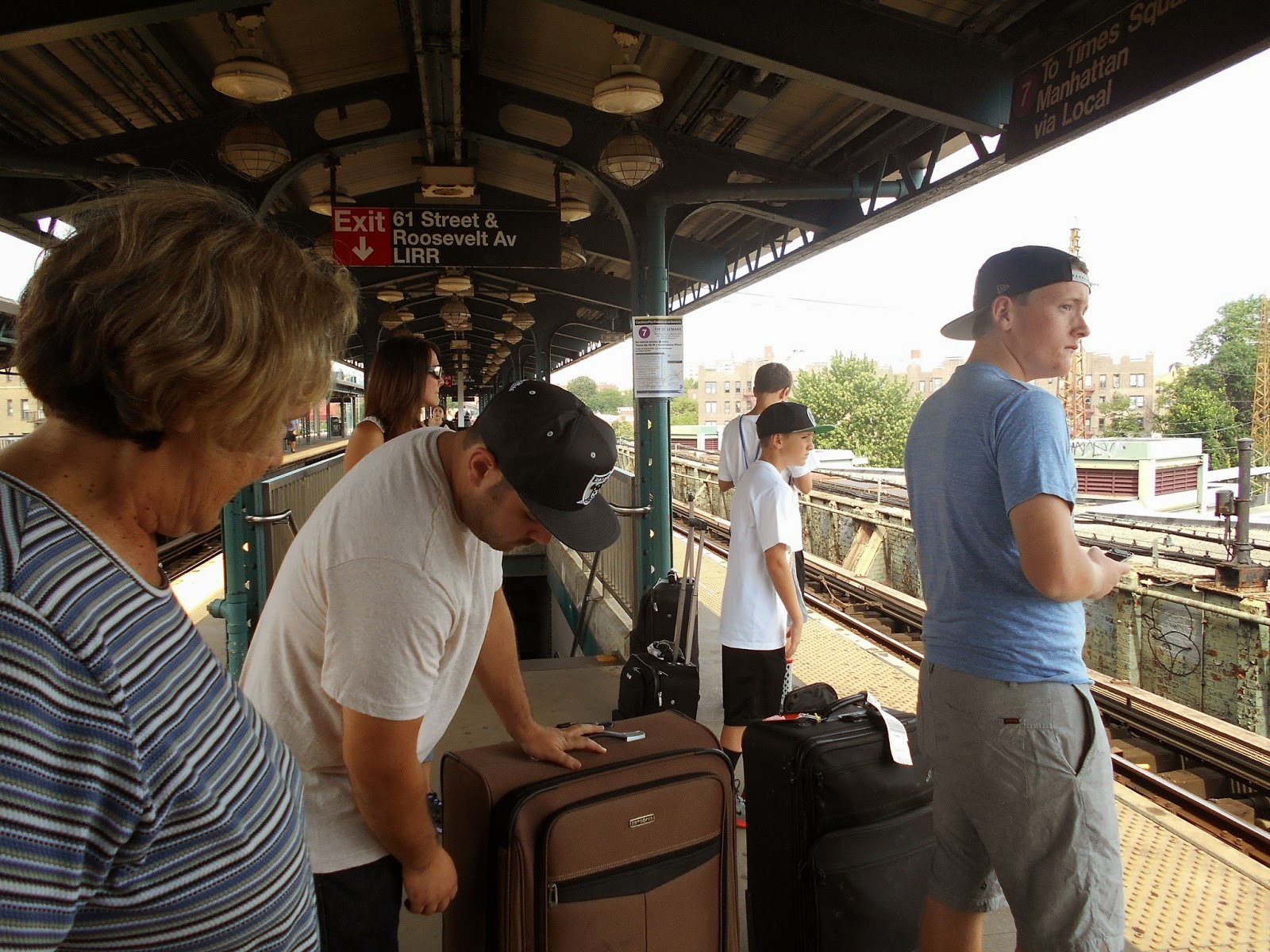 Seeing America with Ken and Shirley: Our first subway ride and the ...