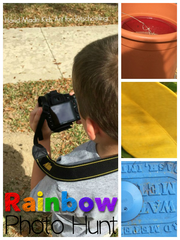 ChildsLearning: Rainbow Photo Hunt STEAM Activity