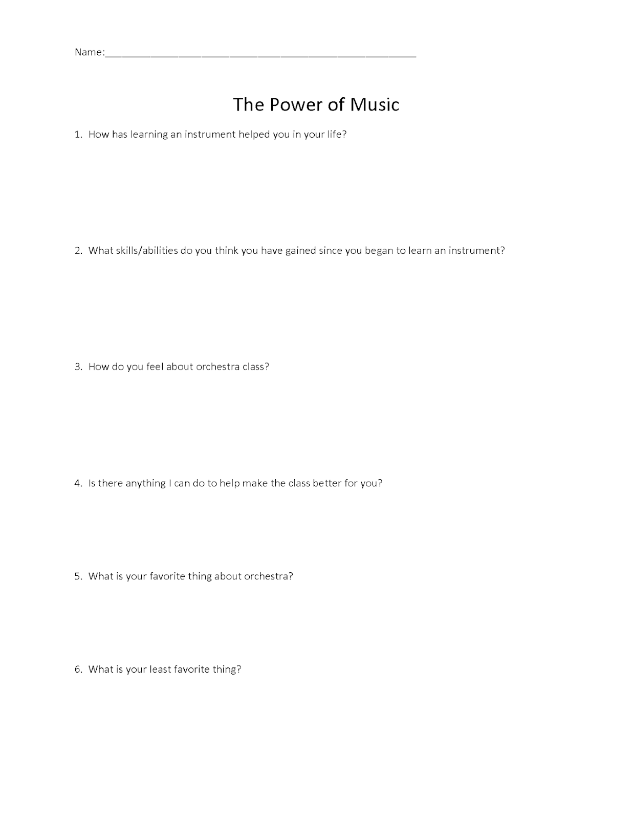 Orchestra Classroom: The Power of Music