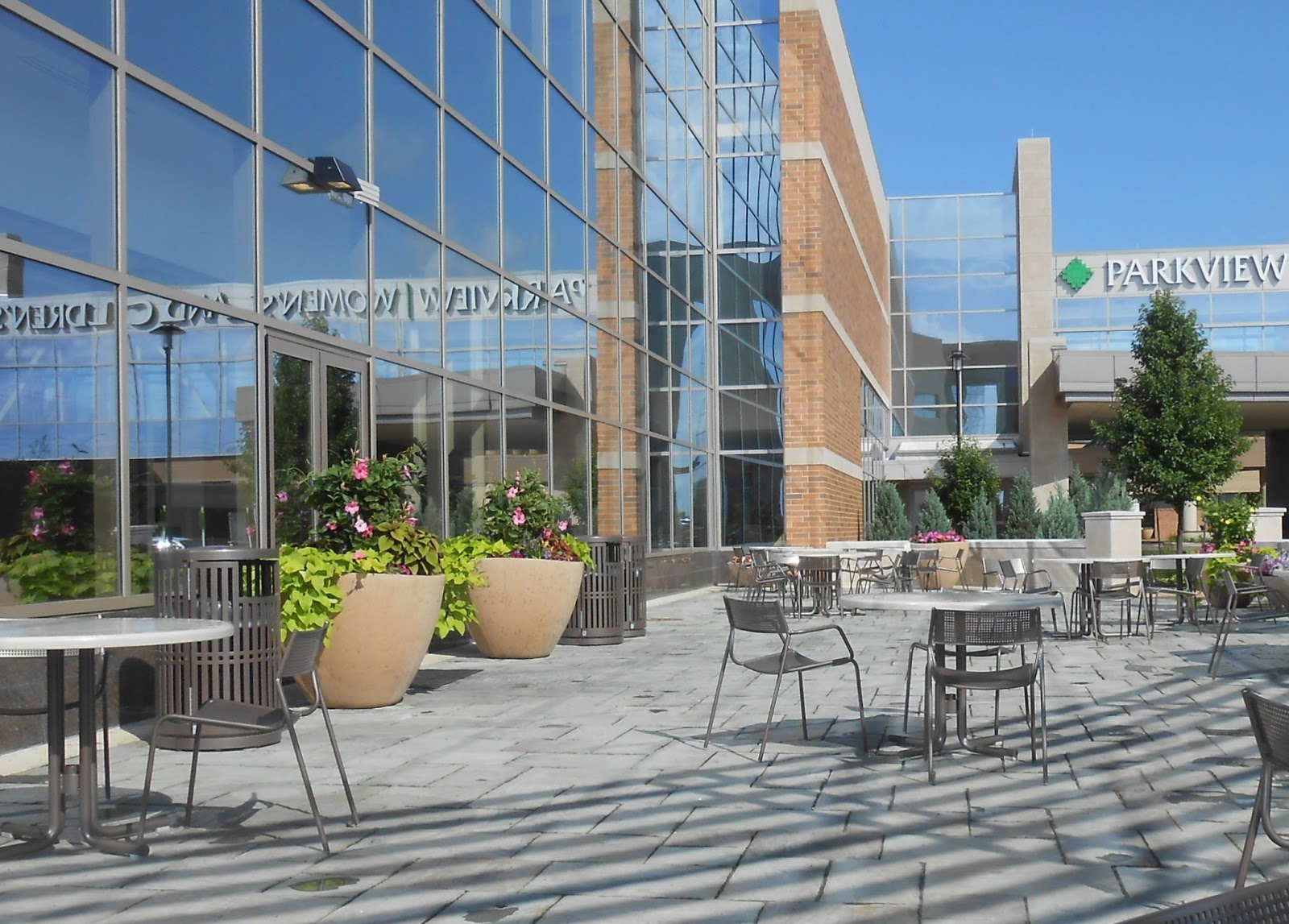 Sister Sarah's Excellent Adventure: park view?