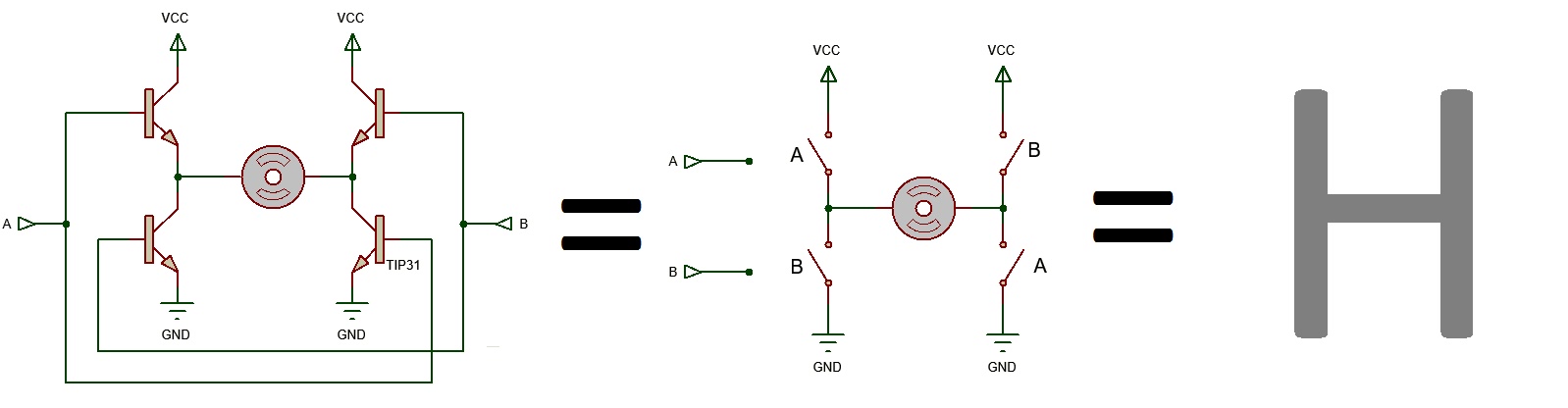 Ponte H: Controlando Motores DC