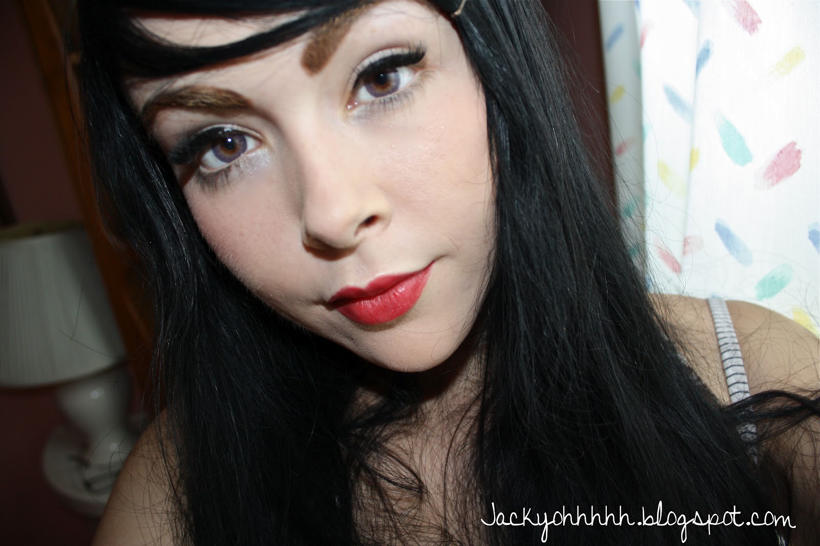 Ohhhhhh: {Sponsored}Review: Geo Medical Tri-Color Purple CM 905 Circle Lens