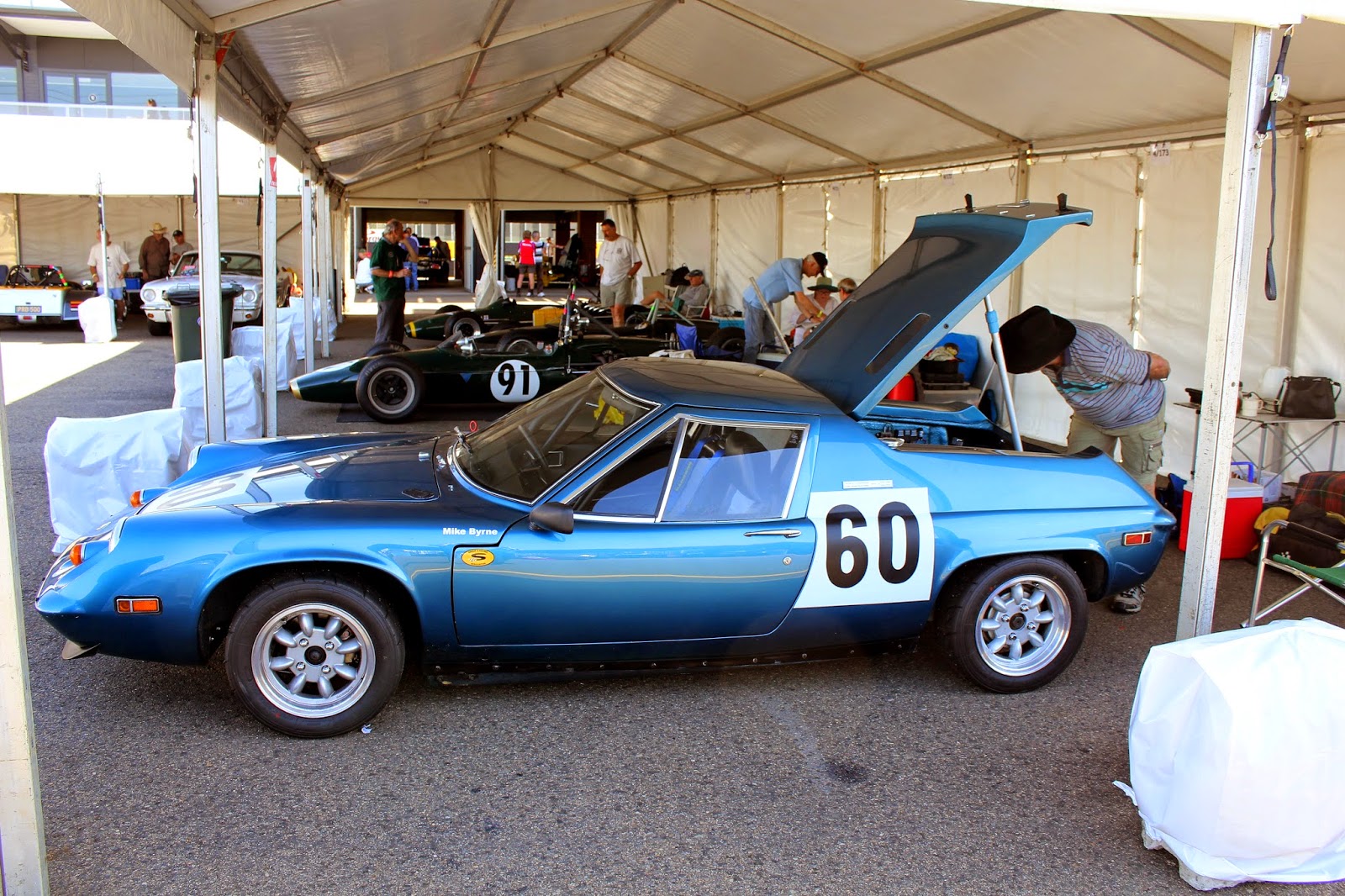 Aussie Old Parked Cars: 1973 Lotus Europa Race Car