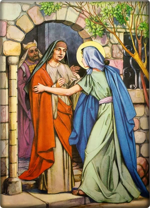 ® Colección de Gifs ®: IMÁGENES DE LA VISITACIÓN DE MARÍA A SANTA ISABEL