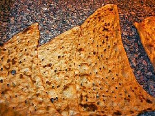 boulu: lovely persian bread 1: nan-e sangak