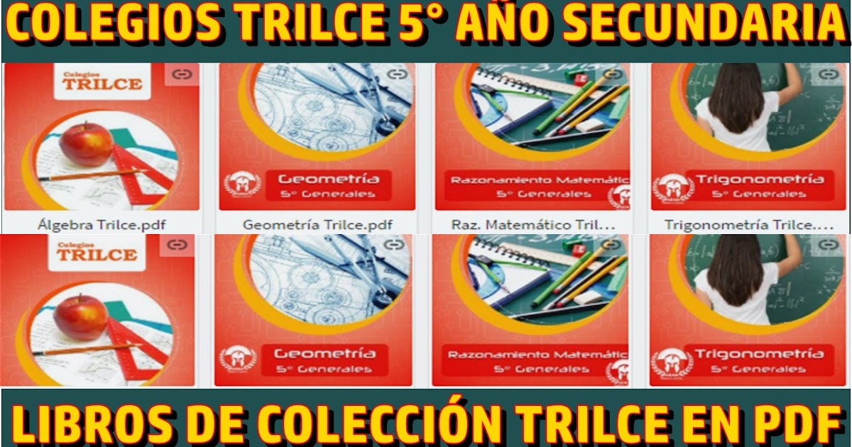 Descargar Libros de Trilce - 5° Año Sec. en pdf | Aprendizaje Total ...