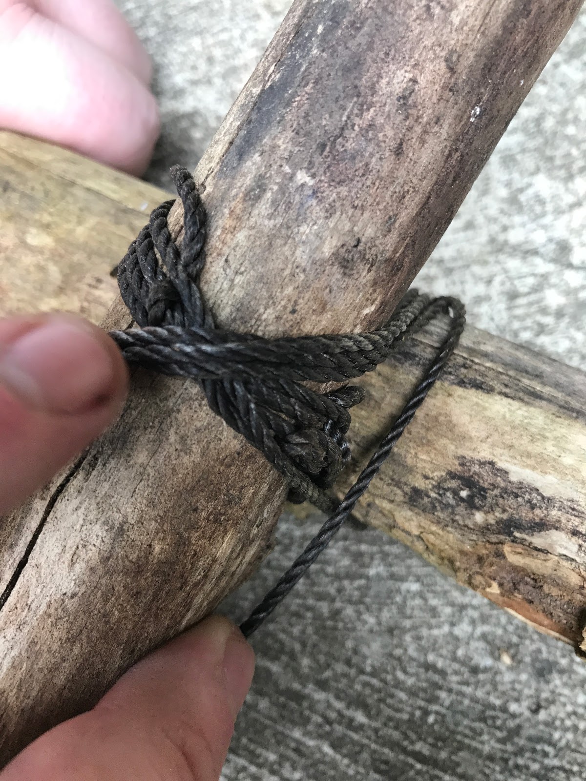 BackPack BushCraft: 1 2 3 Start Lashing with Me: Basic Lashing Knots ...