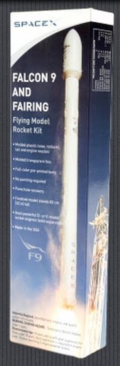 Model Rocket Building: New Larger Falcon 9 Flying Model