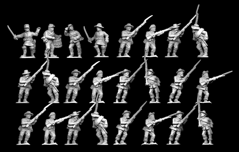 Tabletop Fix: Renegade Miniatures - New 28mm ACW Regiments