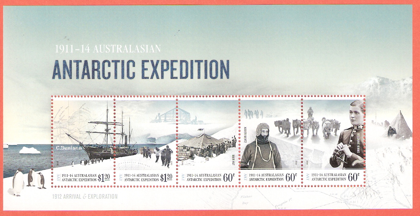 MY POLAR PHILATELY: 1911 - 1914 CENTENARY OF AUSTRALASIAN ANTARCTIC ...