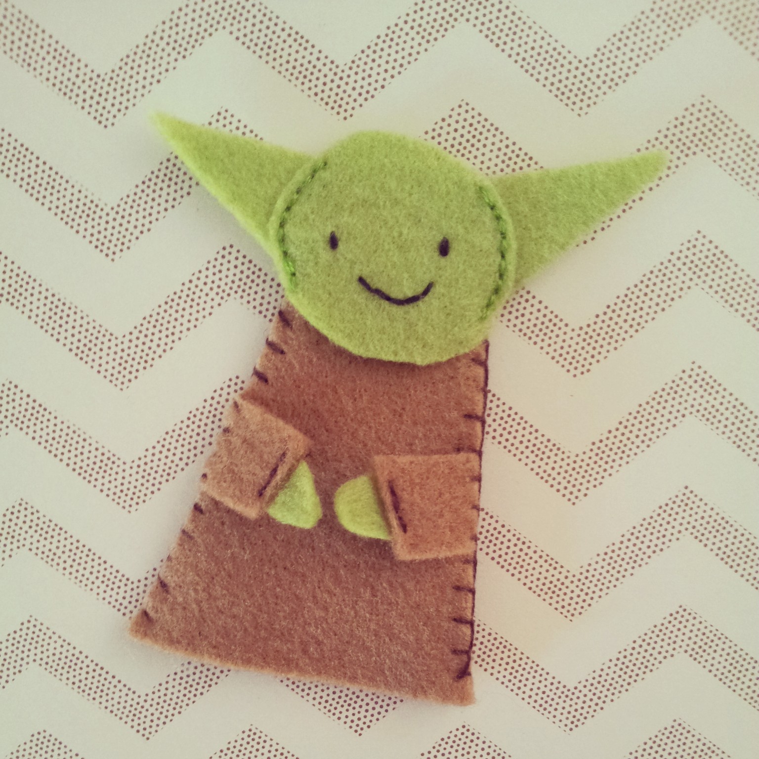tea and craft: Star Wars Finger Puppets