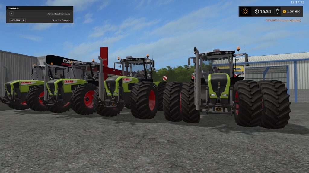 Farming Simulator Sul: Class Xerion 3800 v1.0.2.1