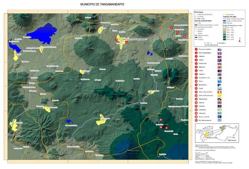 Jaime Ramos Méndez: Municipios de la Región Zamora - Tangamandapio